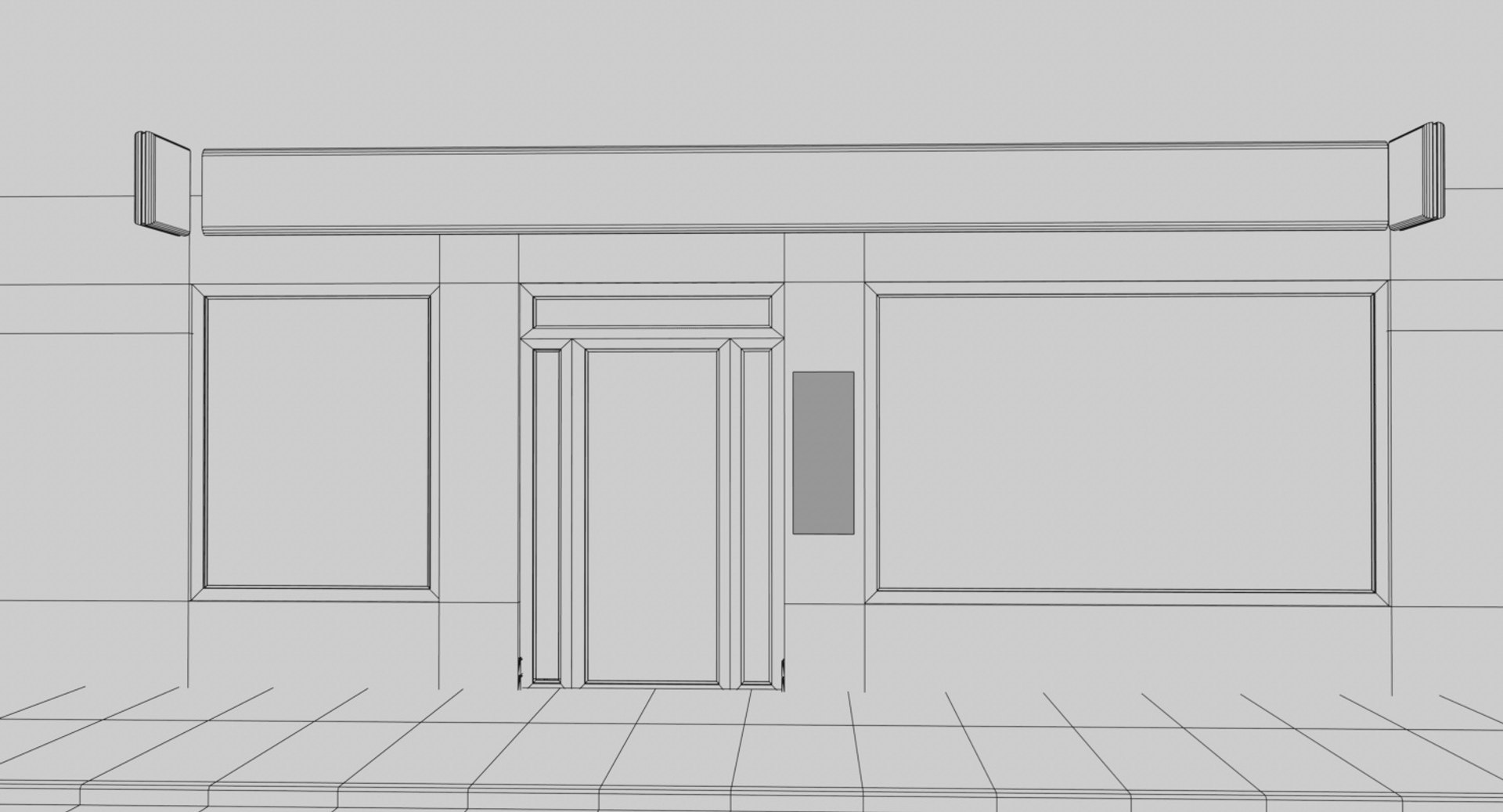 Bank interior 3D model - TurboSquid 1306060