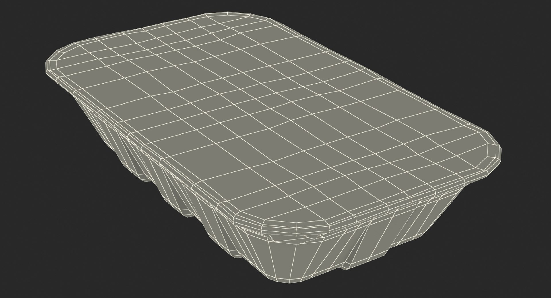 Bananas wrapped food tray 3D model - TurboSquid 1362940