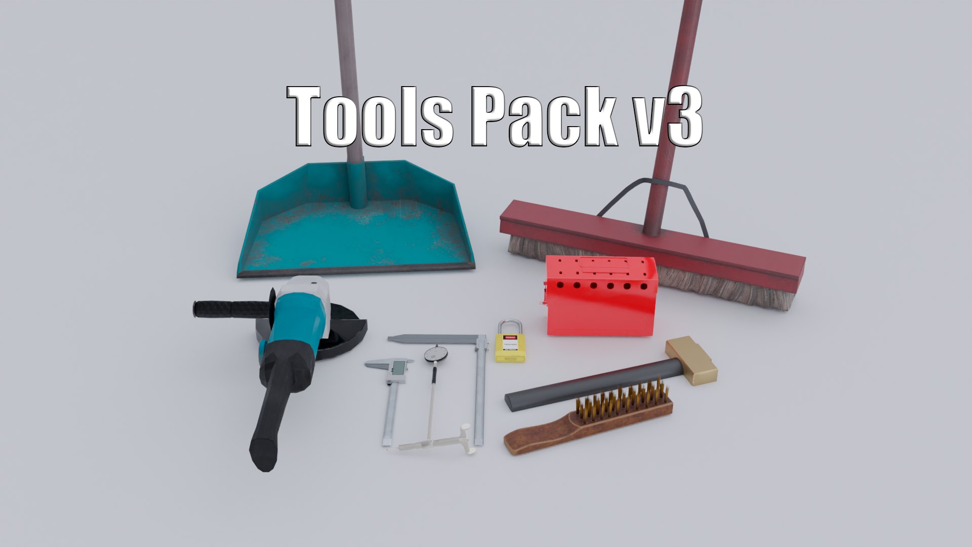 Tool Pack V3 3D - TurboSquid 2095717