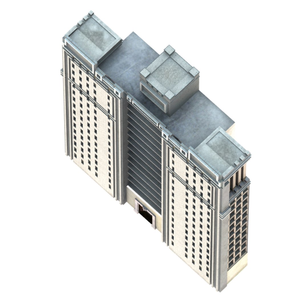 3d skyscraper model