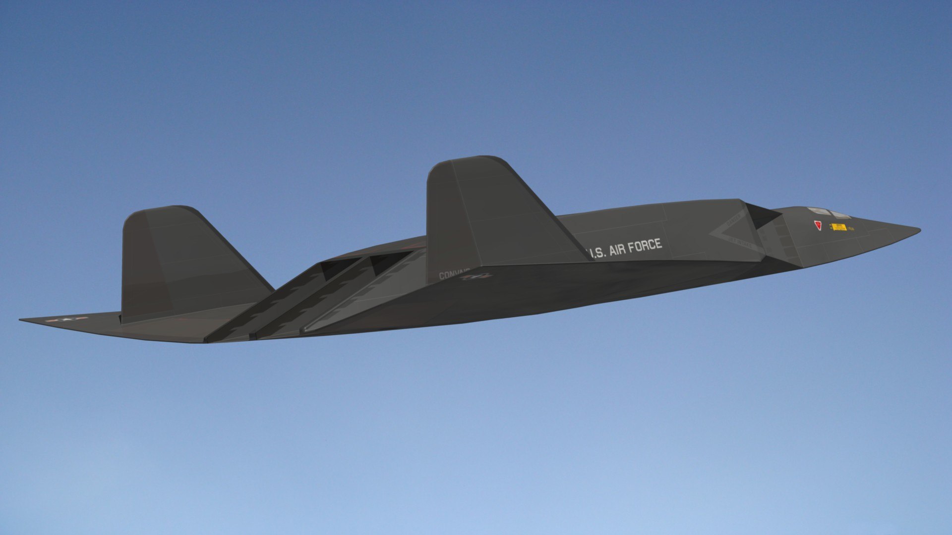Convair Kingfish 3D - TurboSquid 1689574