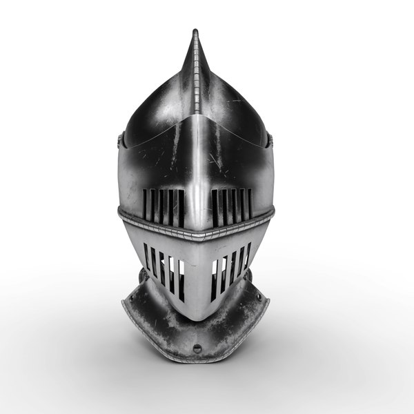 3D model medieval knight armet helmet visor - TurboSquid 1203114
