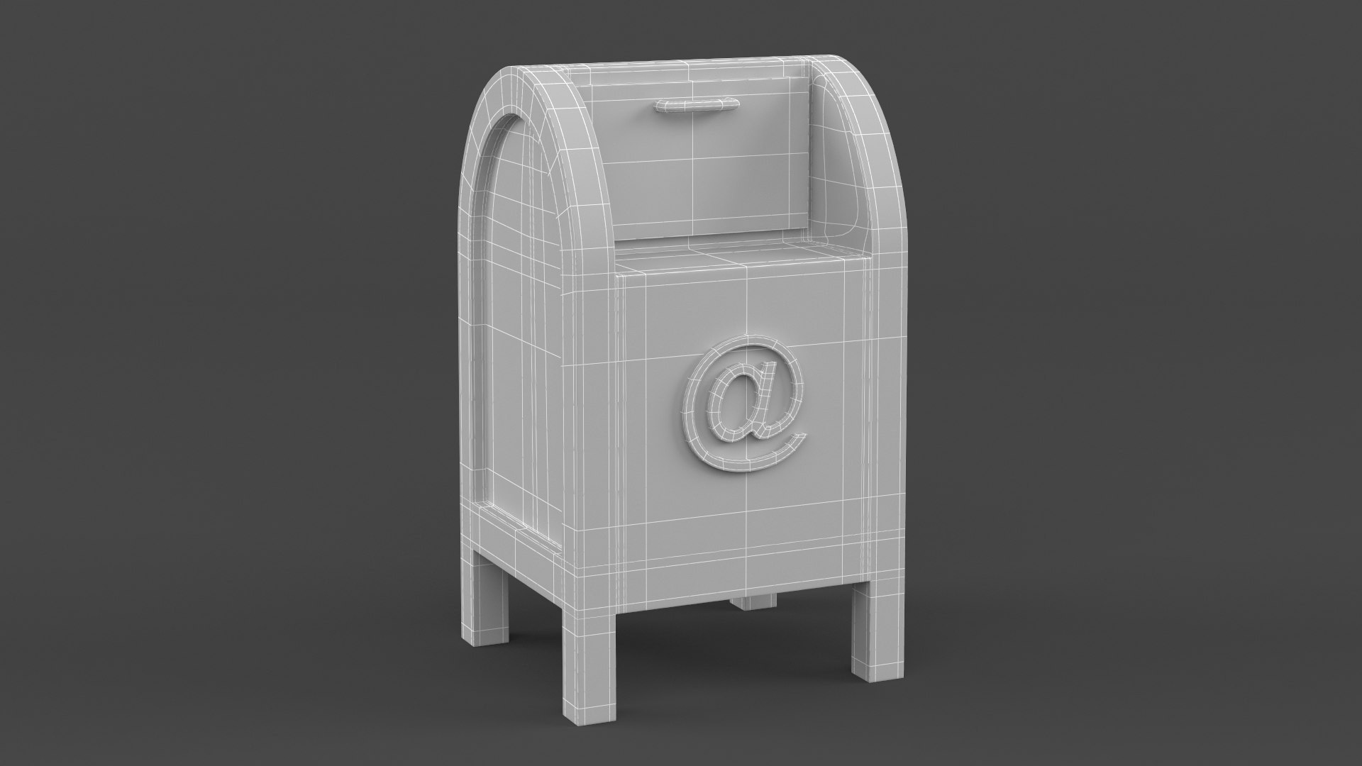 3D Postbox - TurboSquid 2085906