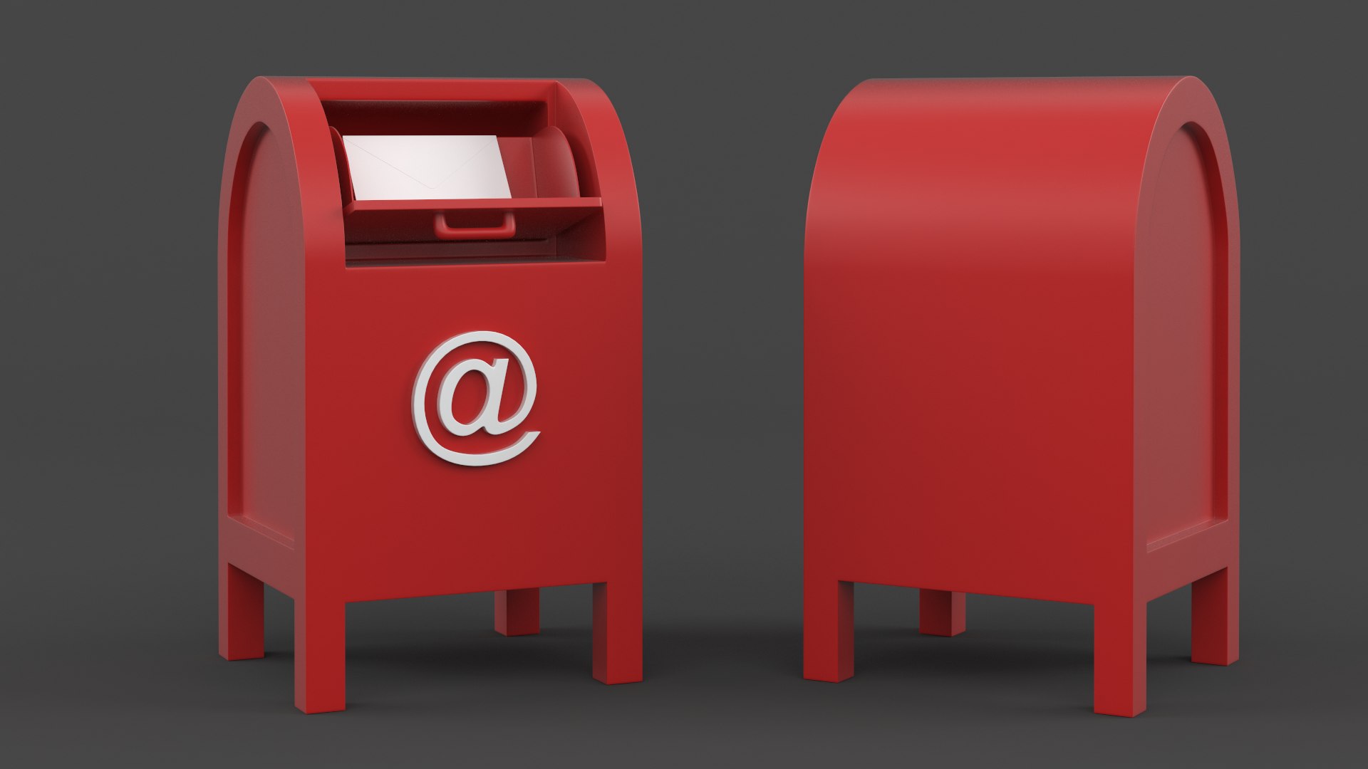 3D Postbox - TurboSquid 2085906