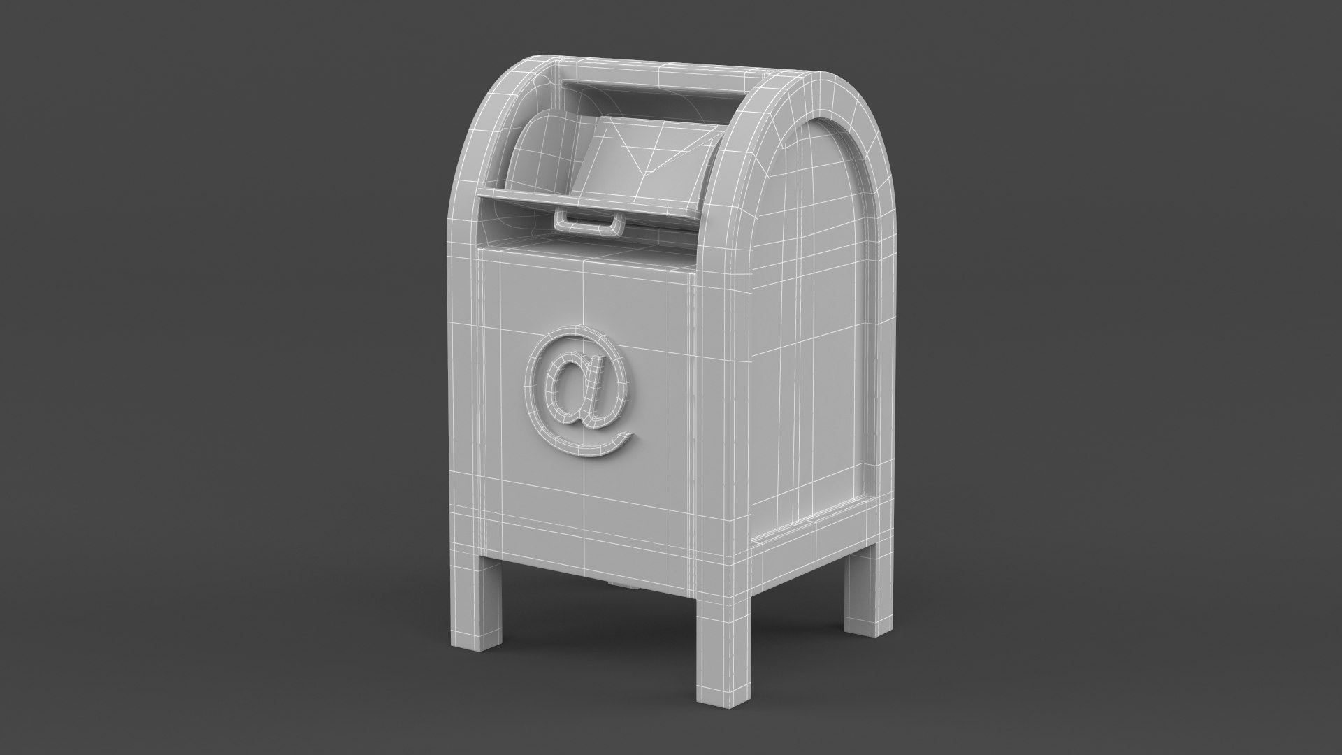 3D Postbox - TurboSquid 2085906