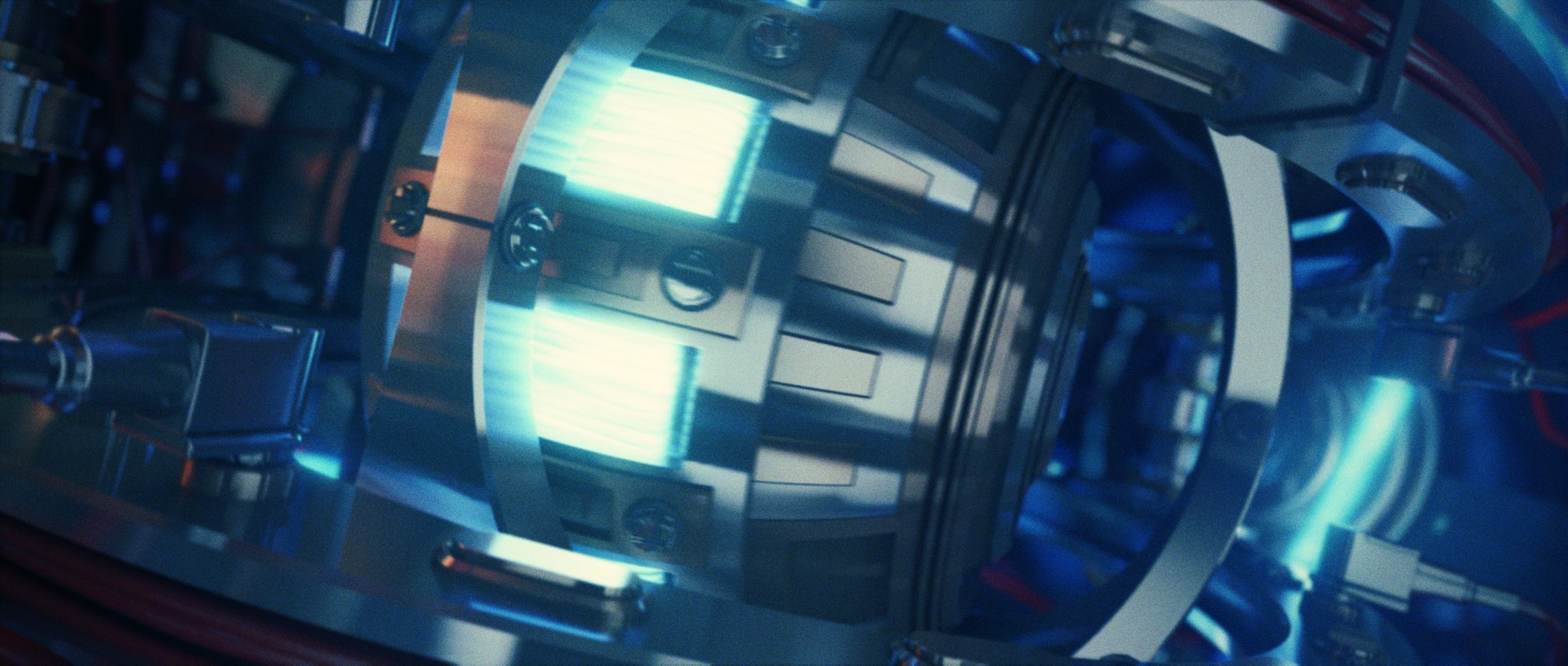 Beating Robotic Heart Spaceship Engine 3d Model