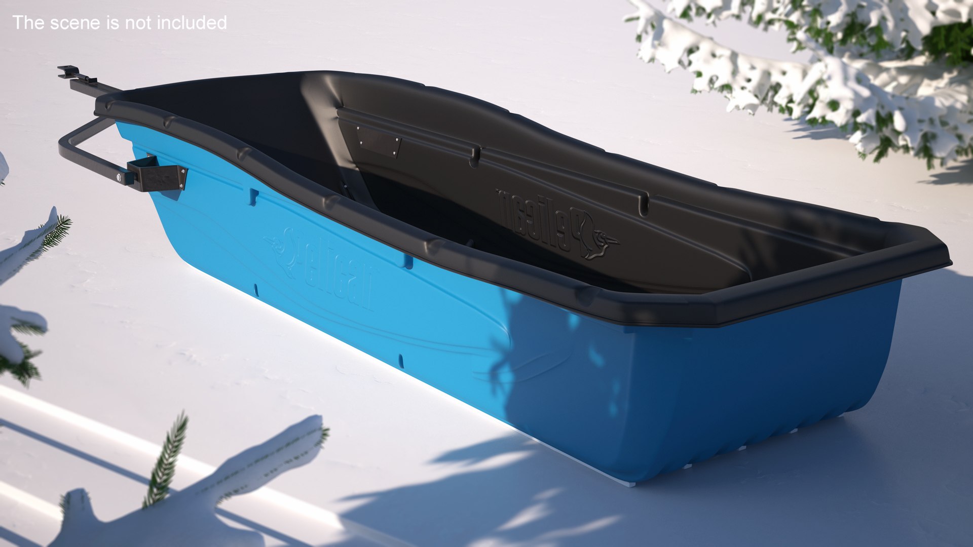 Cargo Sled Pelican Blue 3D Model - TurboSquid 2163472
