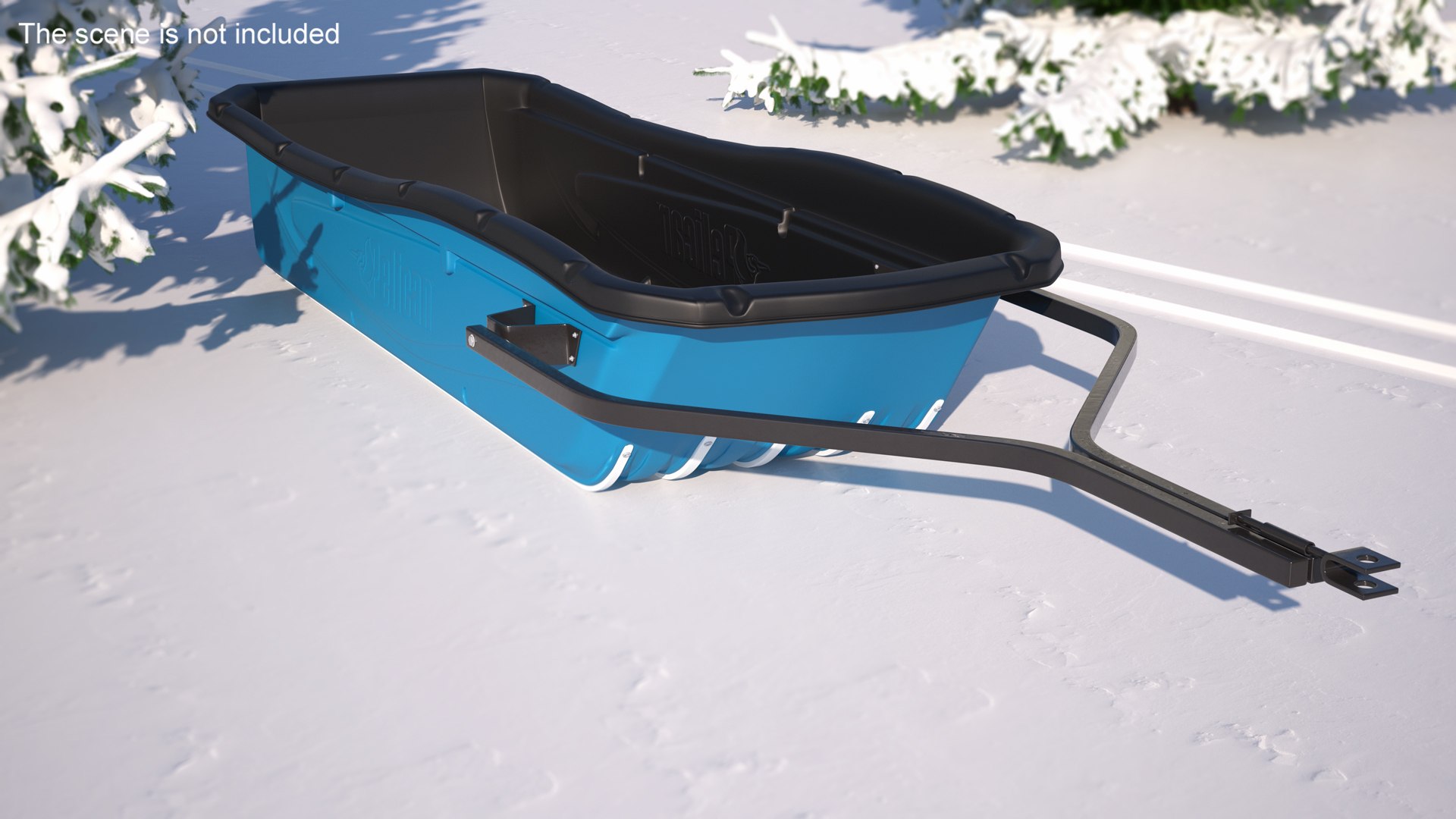 Cargo Sled Pelican Blue 3D model - TurboSquid 2163472
