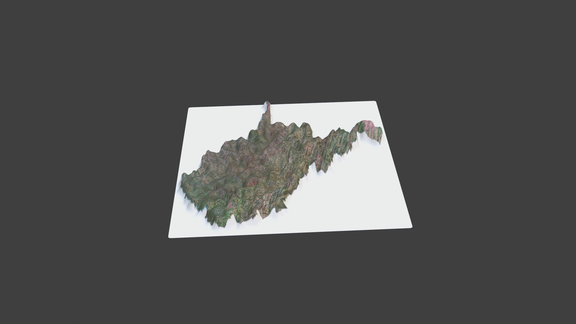 West Virginia State 3D Model - TurboSquid 2076531