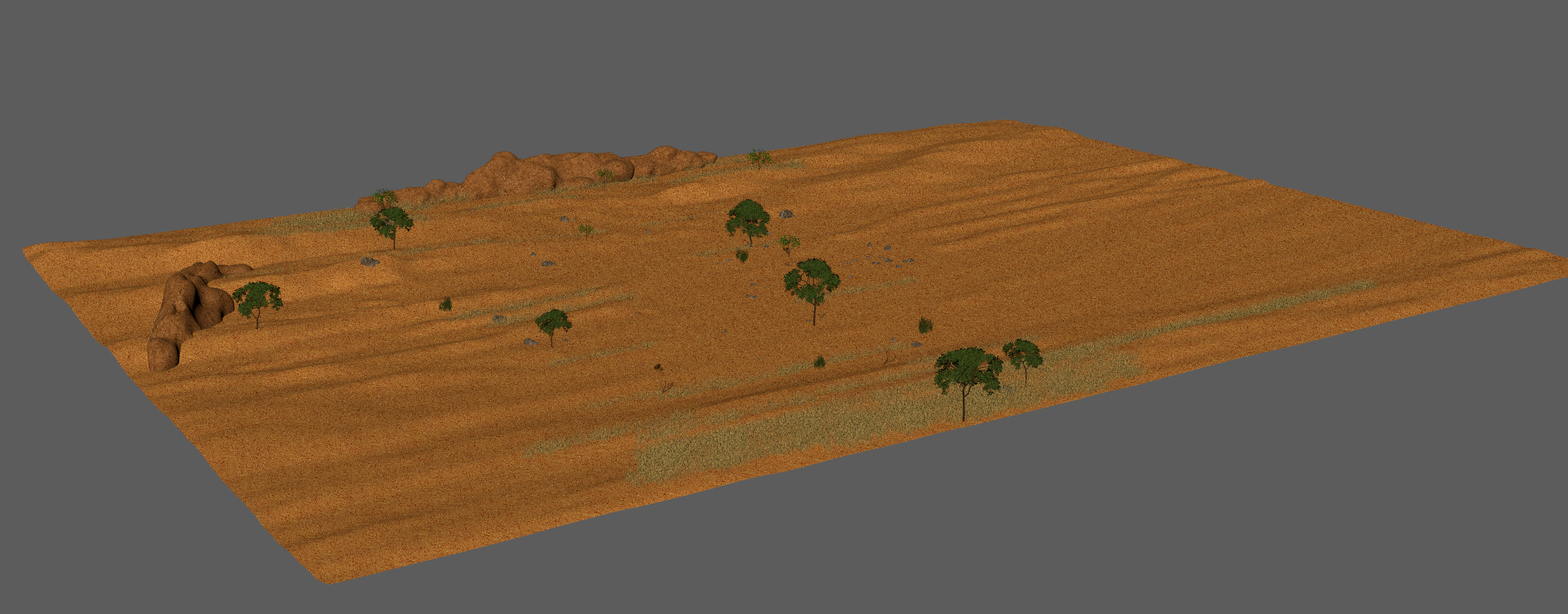 Savanna africa savannah model - TurboSquid 1228971