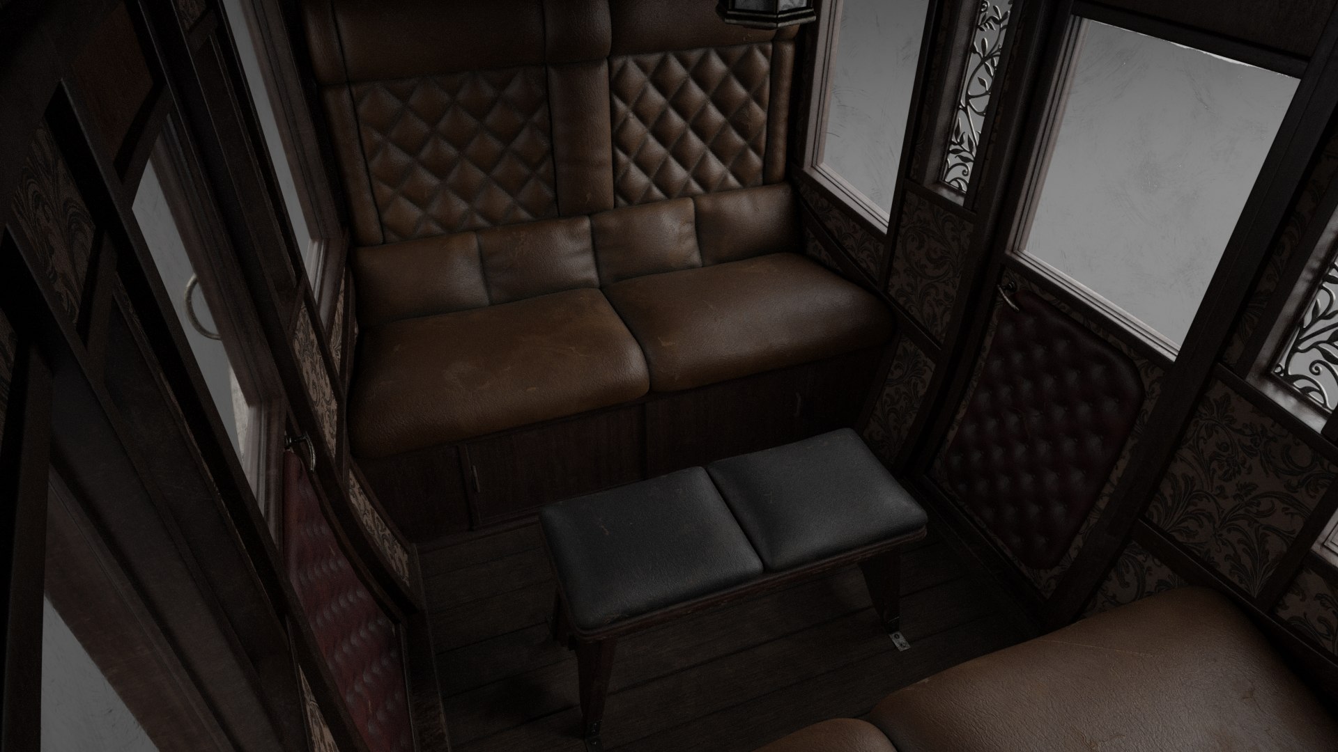 Stage Coach Carriage 3D Model - TurboSquid 2215541