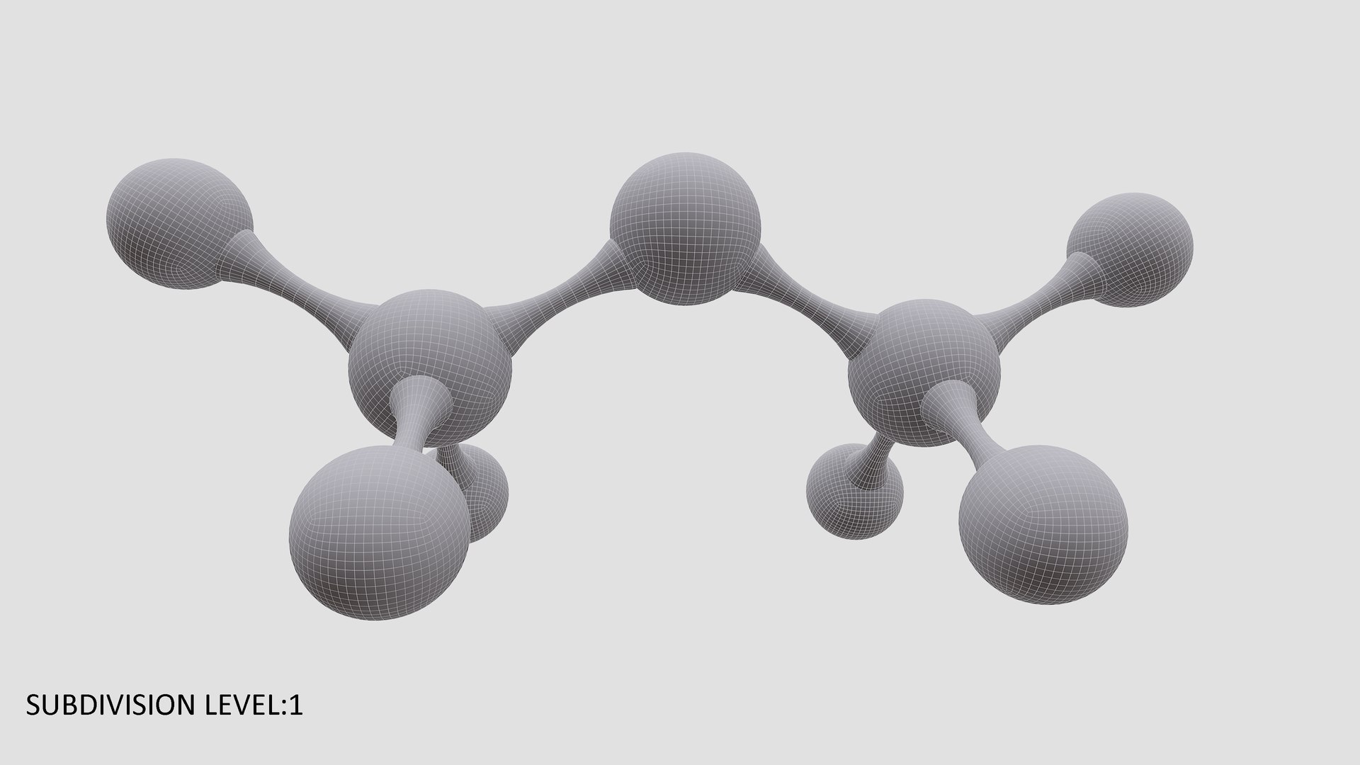 3D Dimethyl Ether Molecule With PBR 4K 8K - TurboSquid 1943246