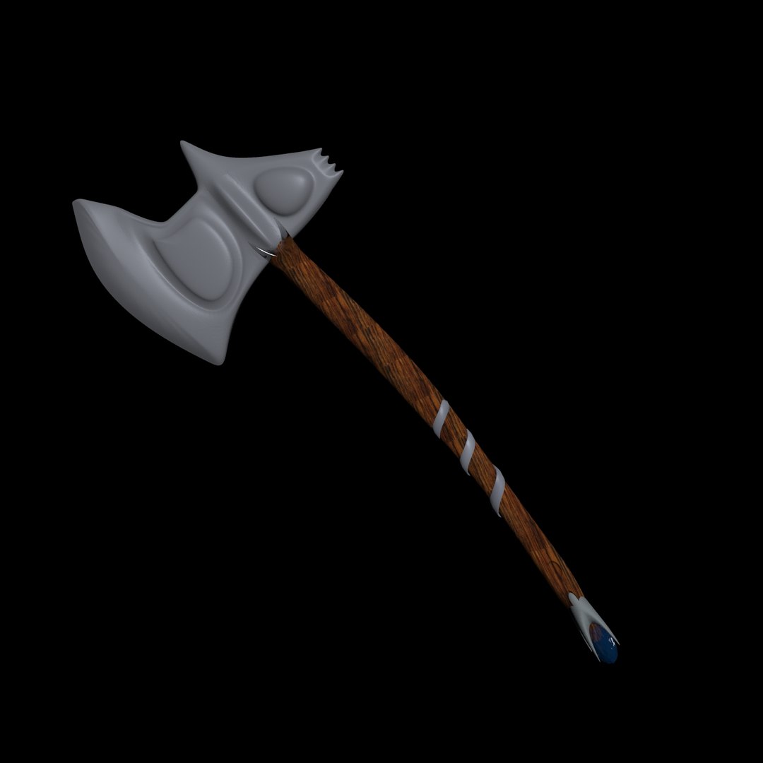 3D Ax Fantasy Rpg - TurboSquid 1236252