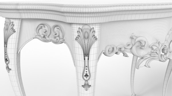 modelo 3d Consola clásica de madera 0102 - TurboSquid 1903529