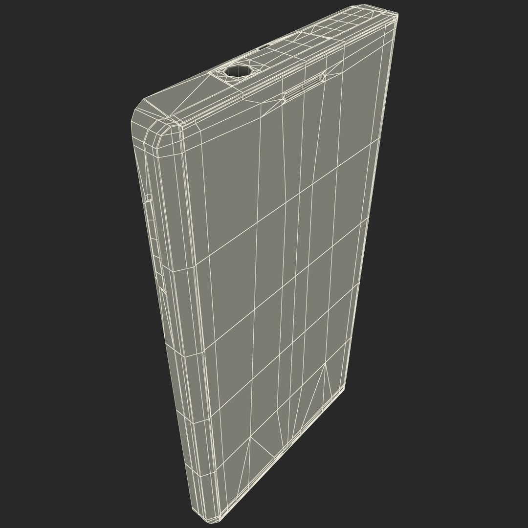 3d lenovo lephone k800 cellphone model