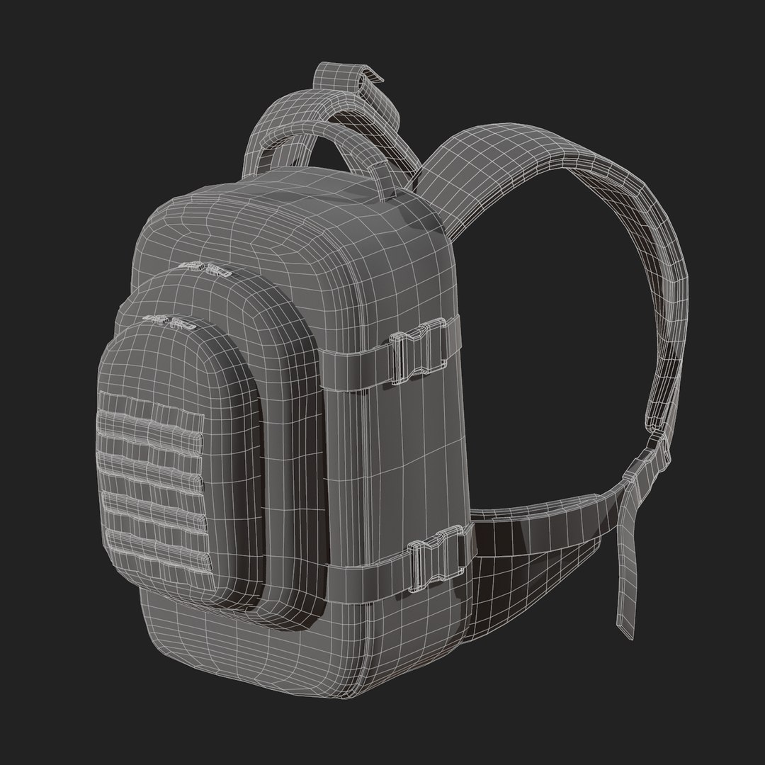 3D Bag Backpack - TurboSquid 1575097
