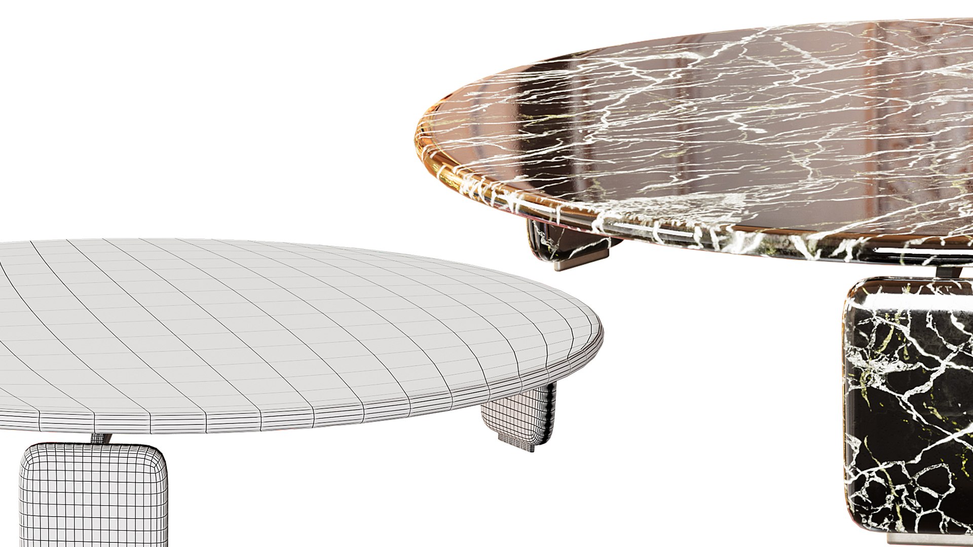 2 Drake Coffee Table By Minotti 3D Model - TurboSquid 2292558