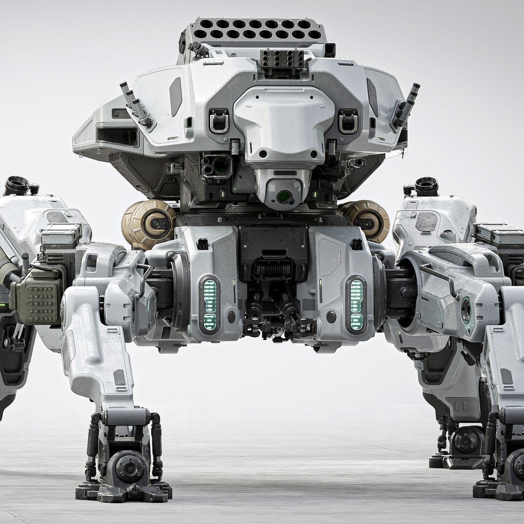 3D Model Spider Mech - TurboSquid 2221073