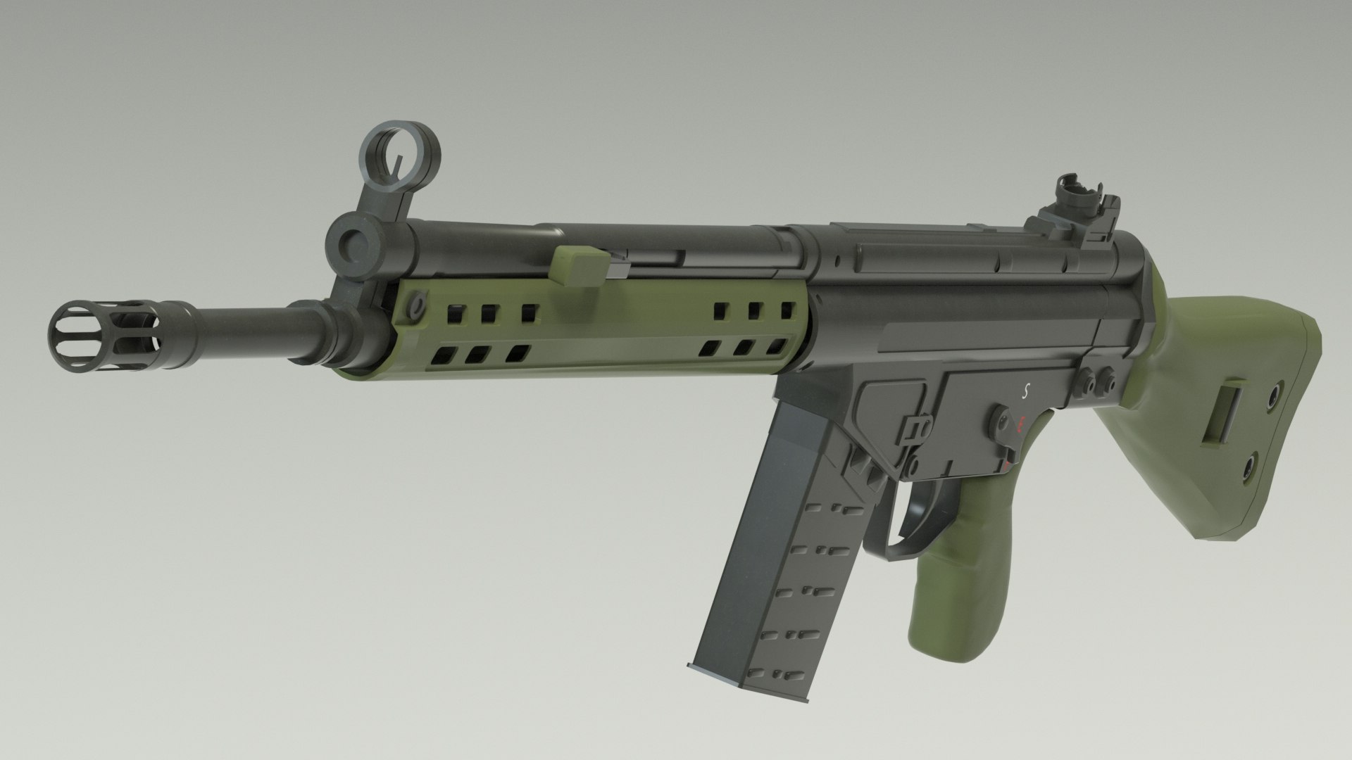 3D G3 Rifle 3D model - TurboSquid 2069100