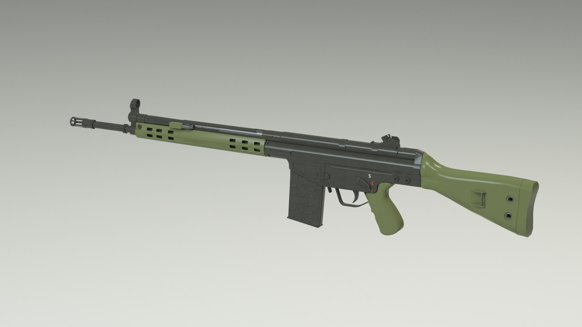 3D G3 Rifle - TurboSquid 2069100