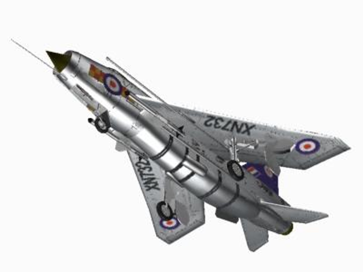 English Electric Lightning 3d Max
