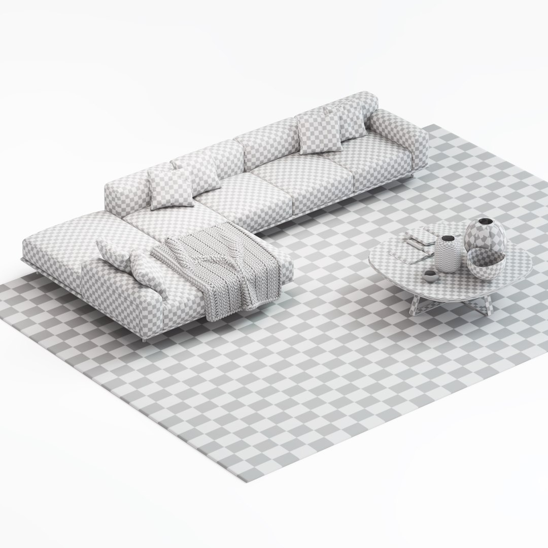 3D Meridiani Timothy Kuoio Sofo - TurboSquid 1335852