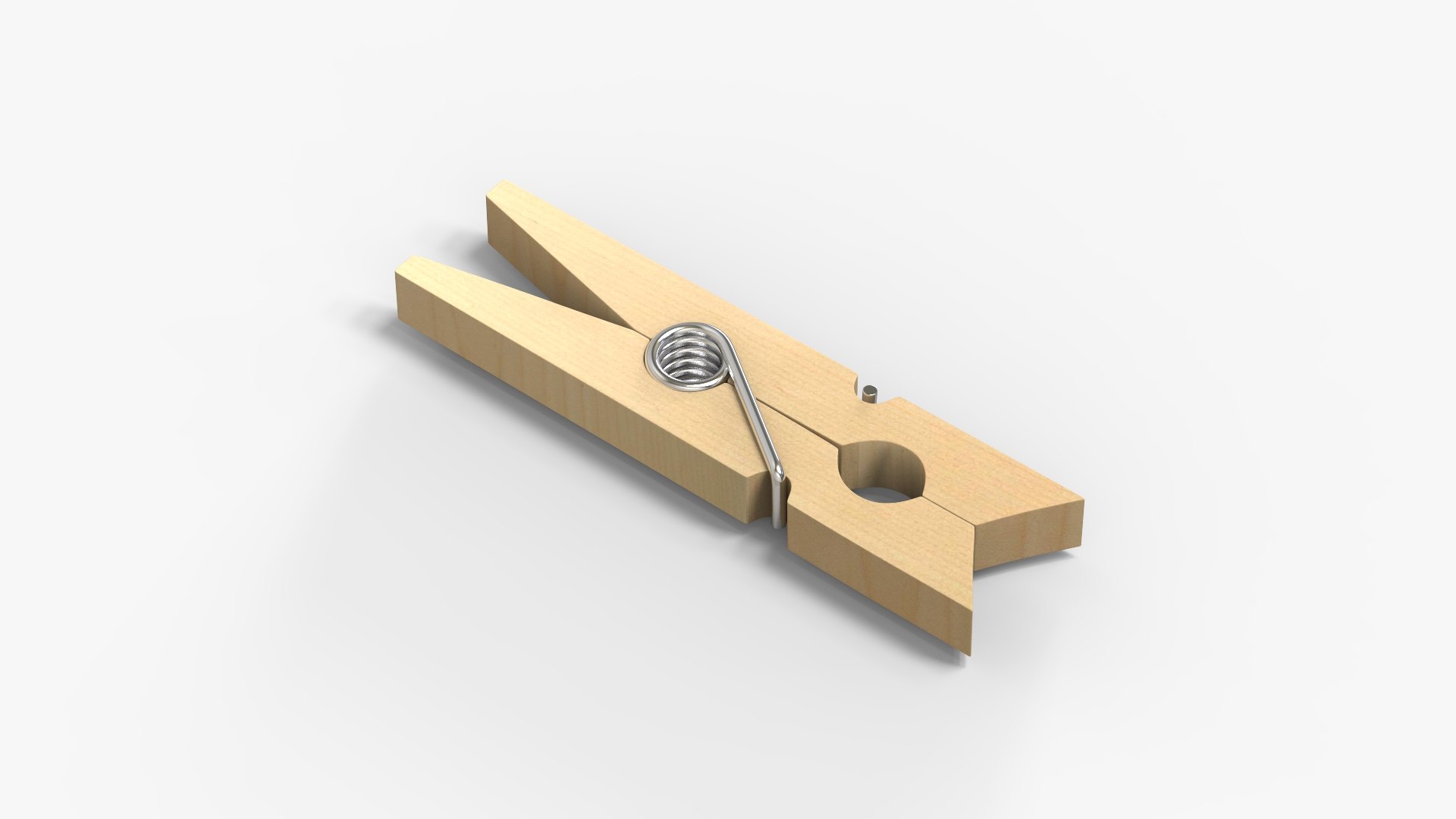 3d Model Clothes Peg