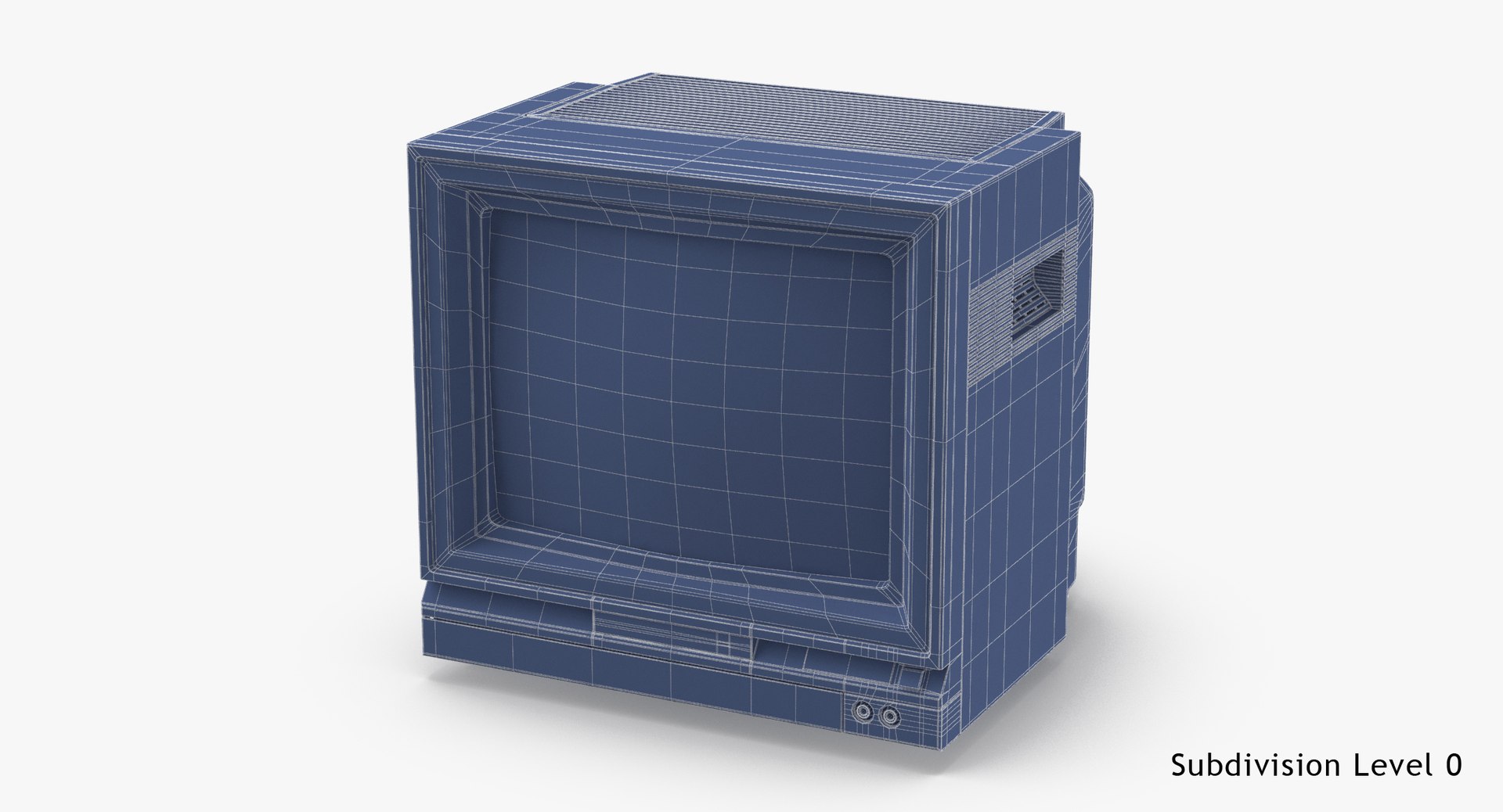 3d commodore 64 monitor - model