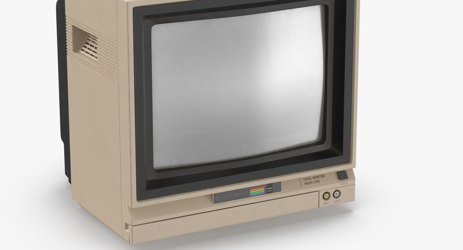 3d Commodore 64 Monitor - Model