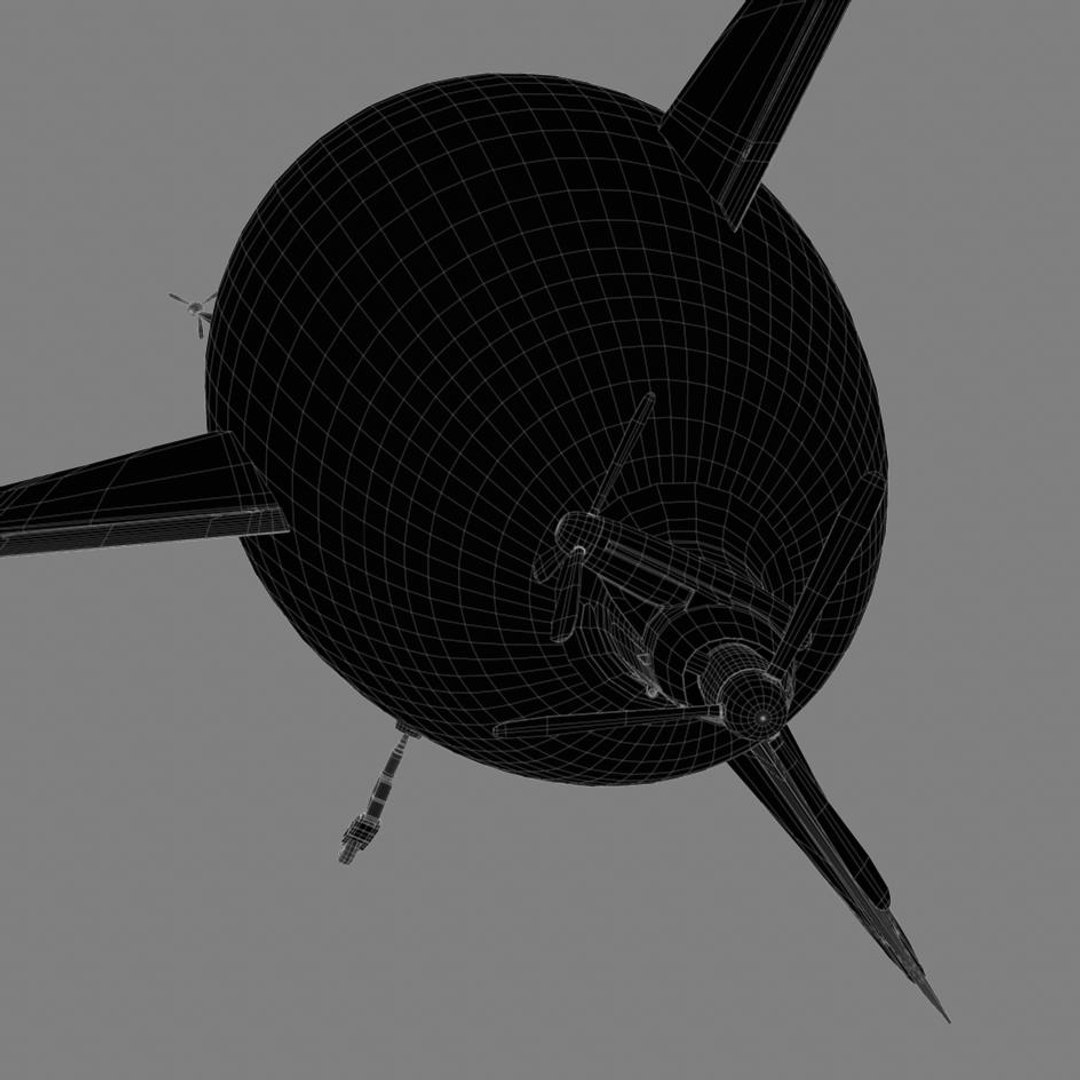 3d Zeppelin Rigid Airship