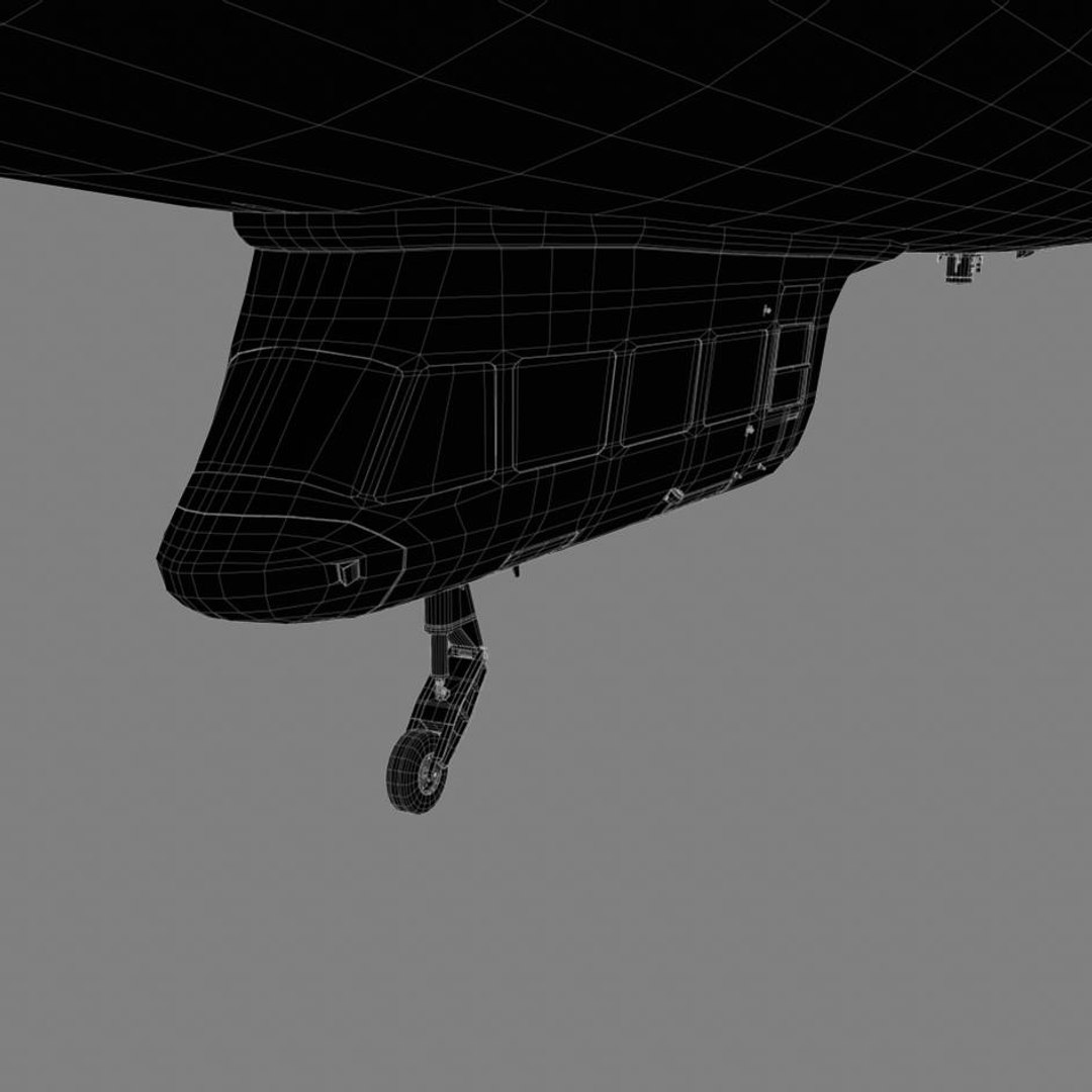 3d Zeppelin Rigid Airship