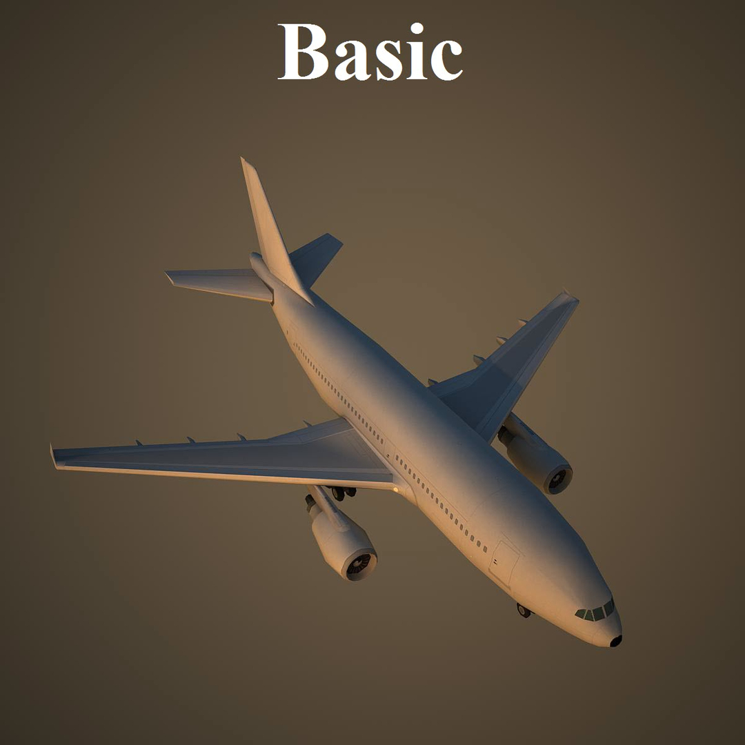 Airbus Basic 3d Max