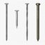 3D Industrial Nails Collection 2 - TurboSquid 2093551