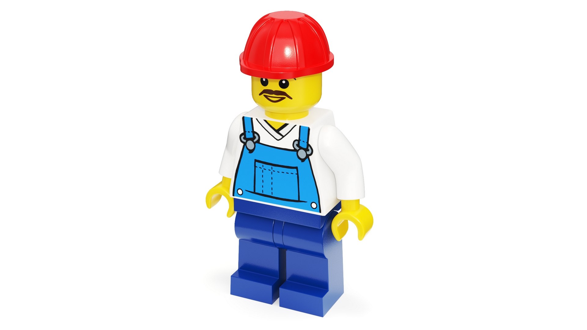 3D Model Minifigure LEGO Worker - TurboSquid 2276735