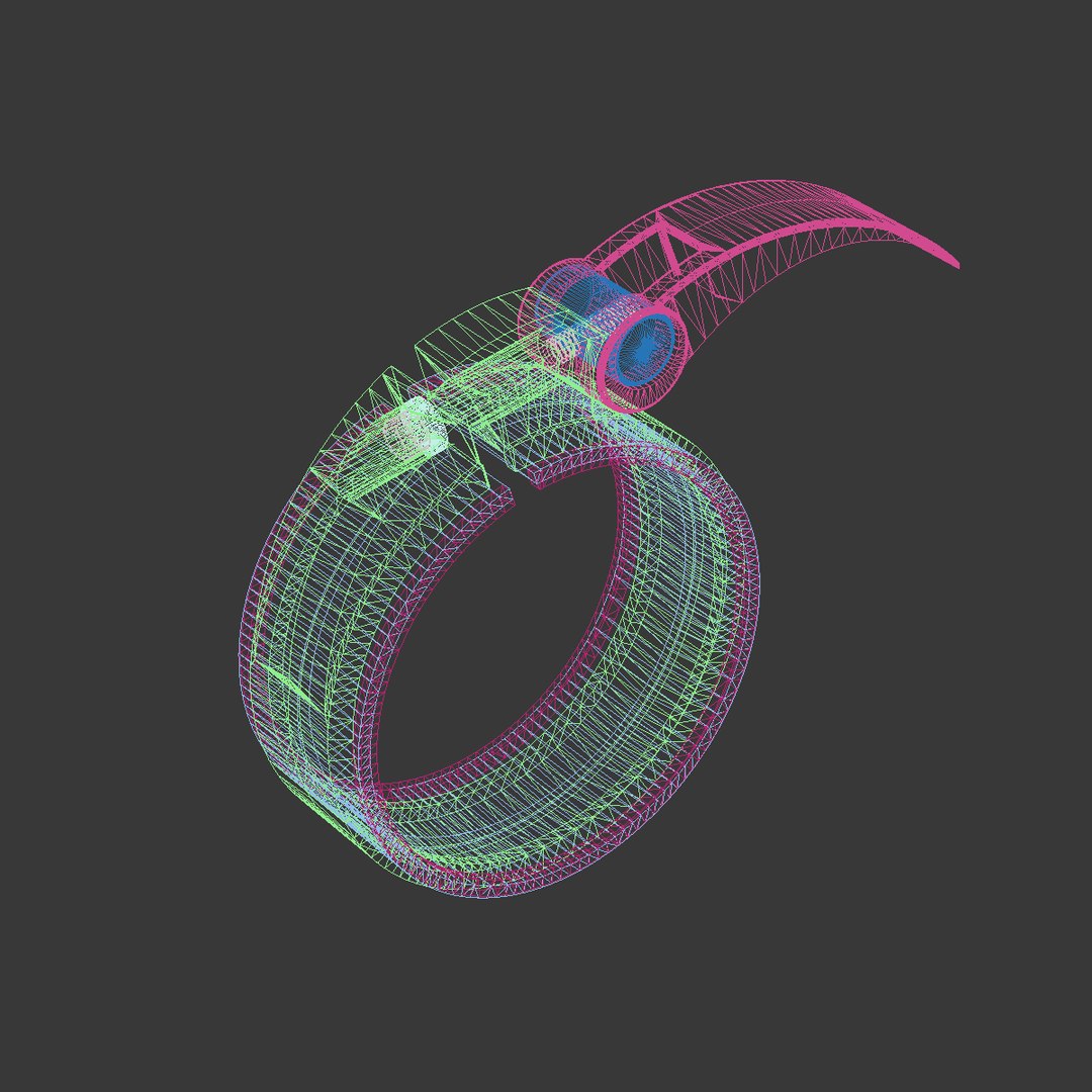 quick release bicycle 3d model