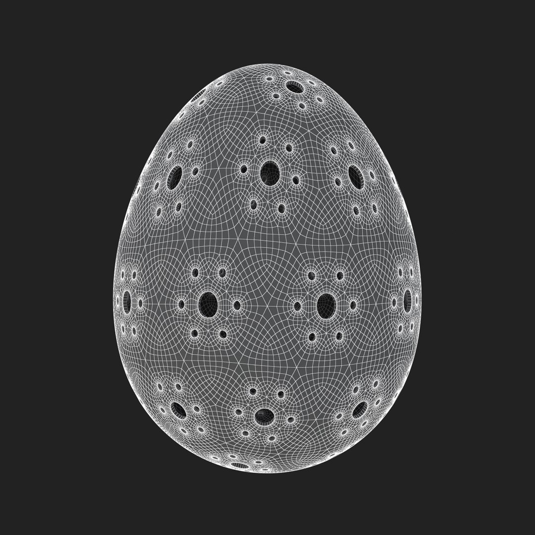3D Egg Sculpture Model - TurboSquid 1383440
