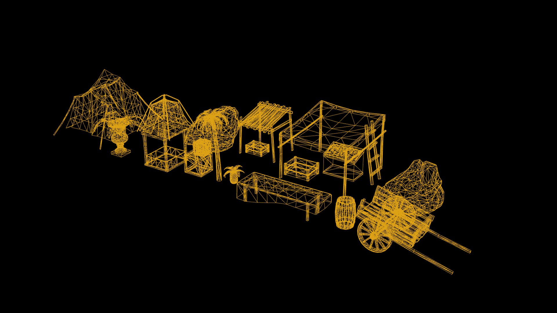 Ancient Props Low-poly 3D Model - TurboSquid 1840233