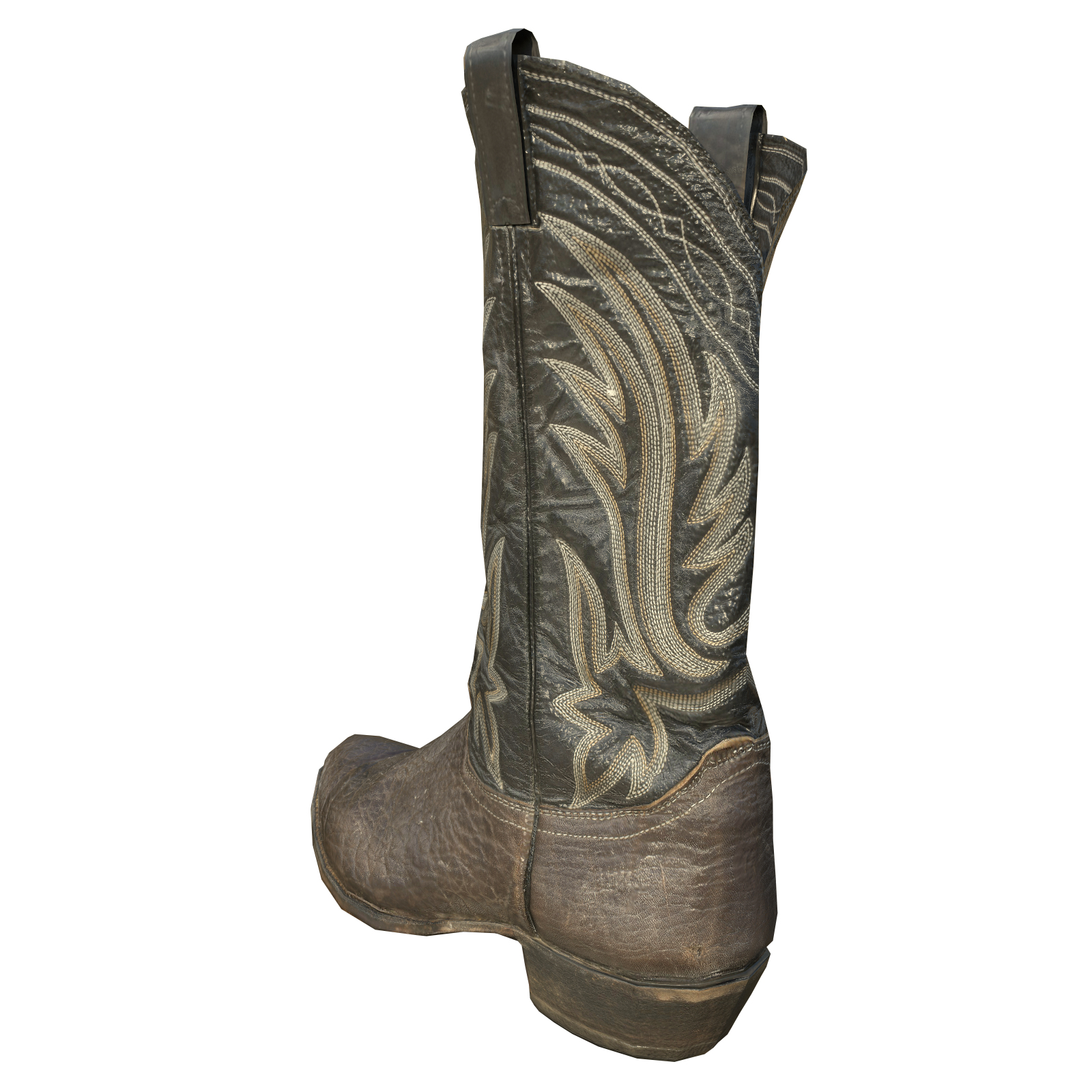3d model cowboy boots