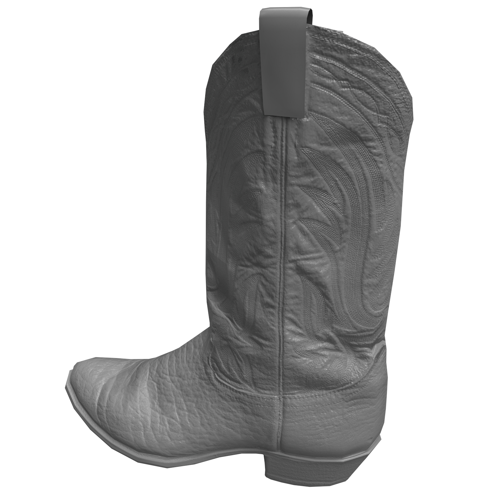 3d model cowboy boots