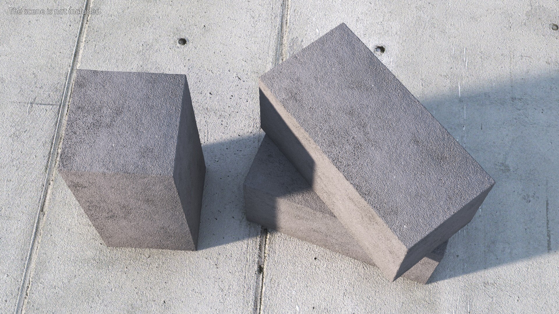 Concrete Solid Brick 3D Model - TurboSquid 2348806