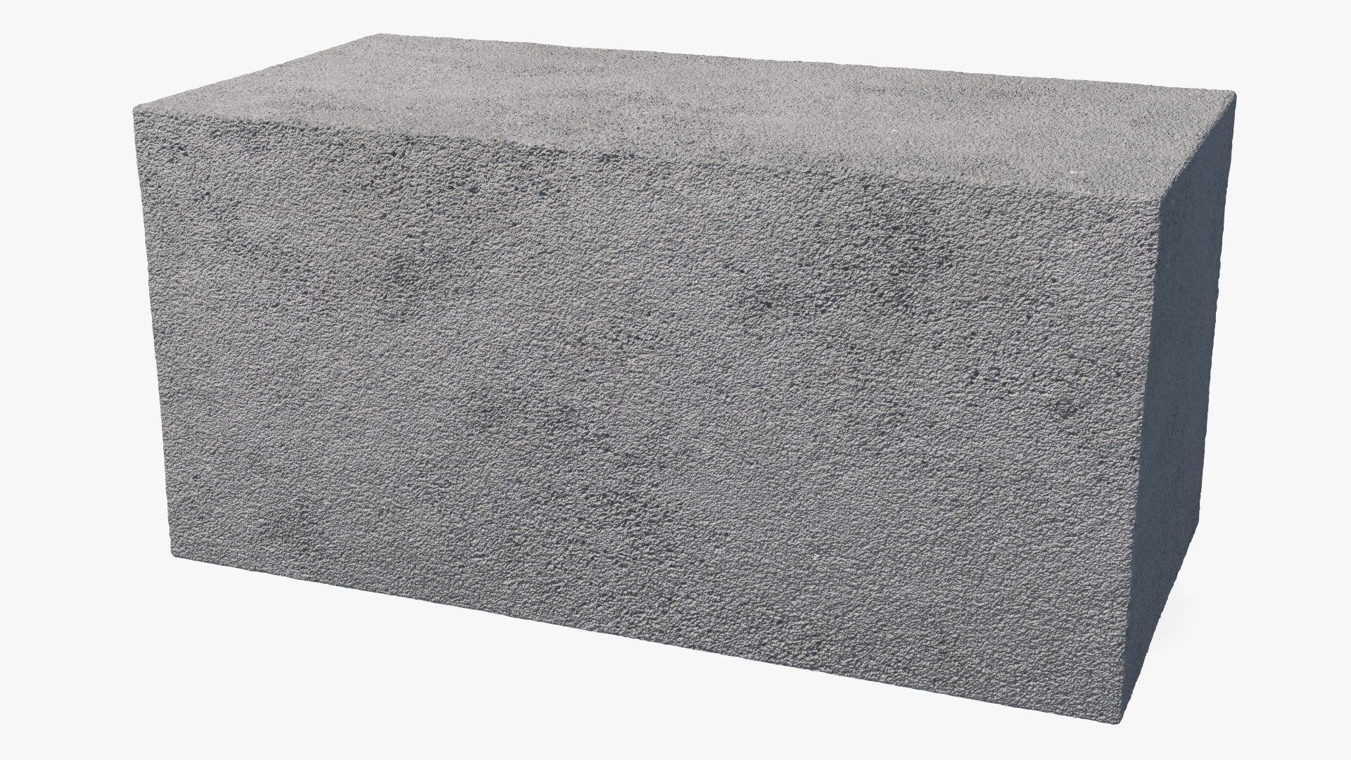 Concrete Solid Brick 3D Model - TurboSquid 2348806