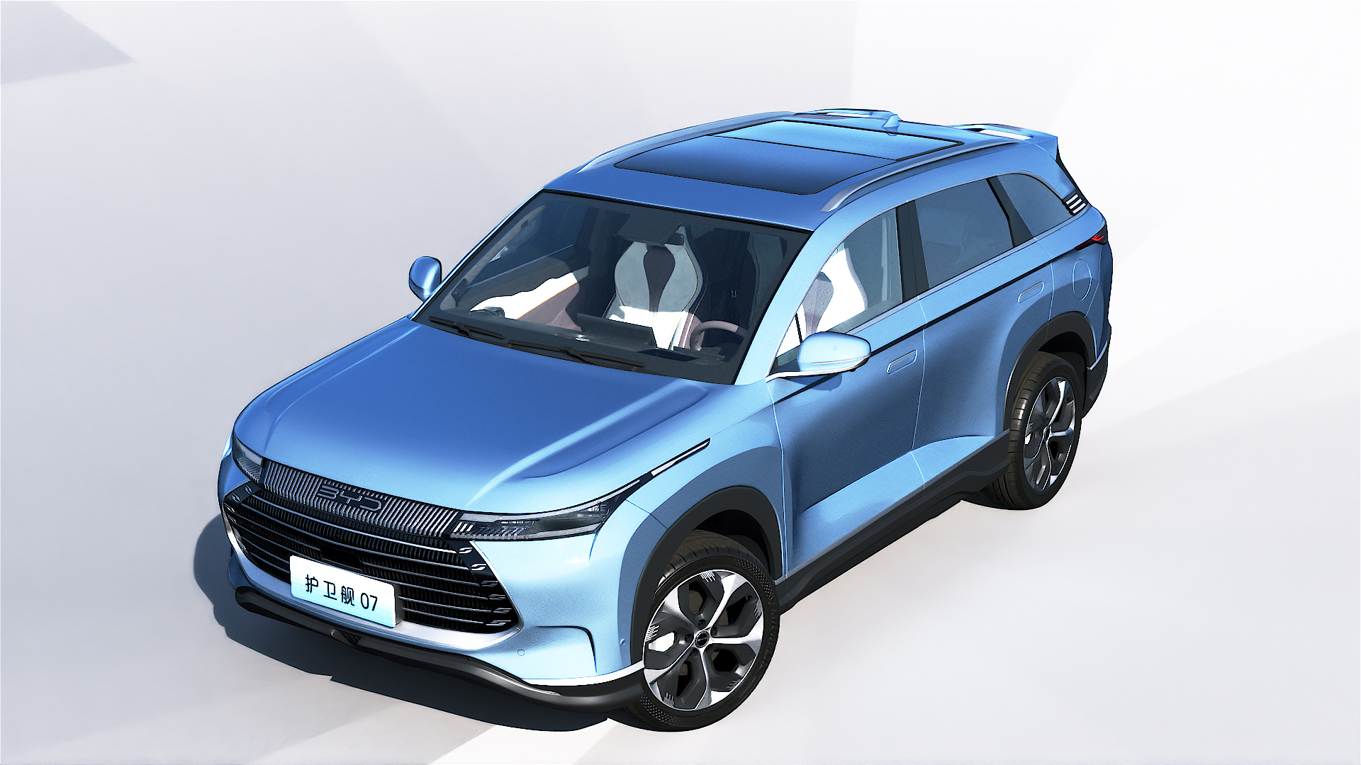 2023 BYD Frigate 07 DM-i 3D Model - TurboSquid 2124579