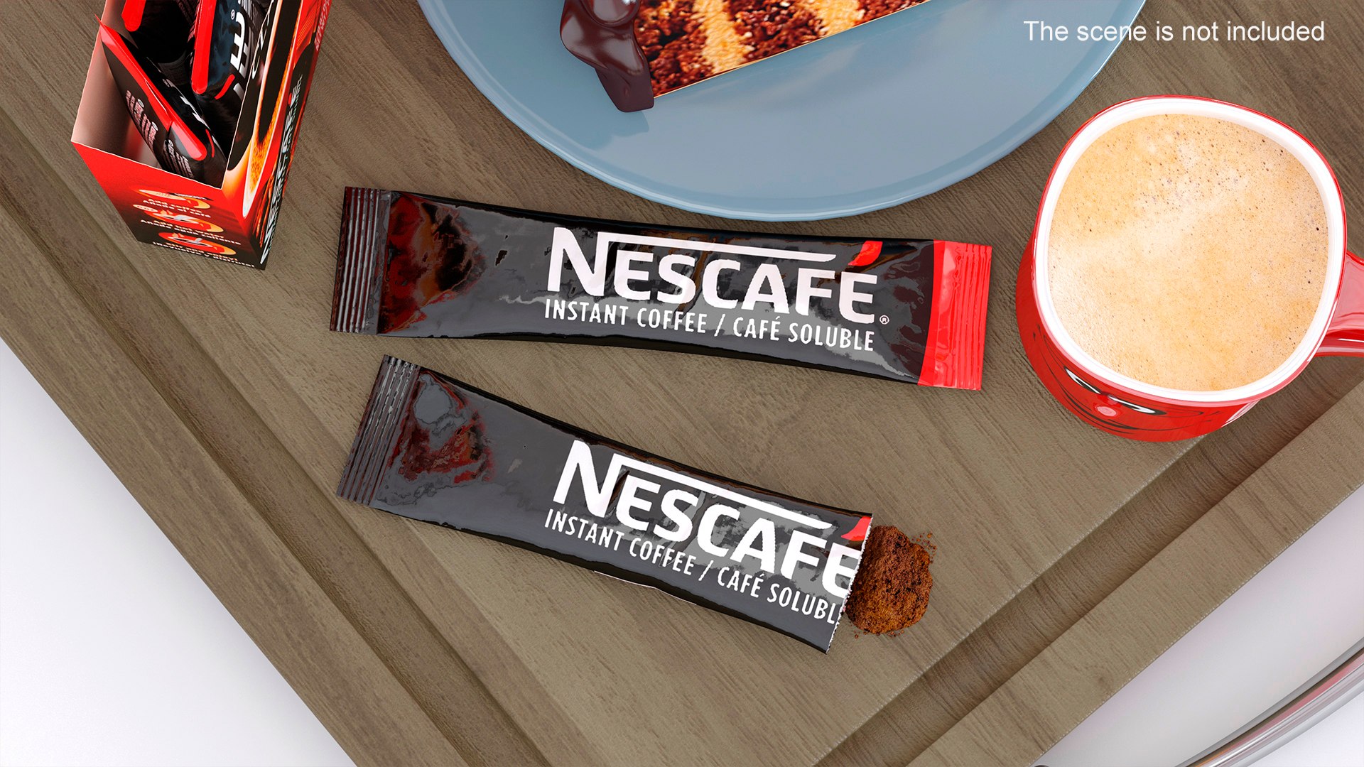 3D Model Nescafe Clasico Stick - TurboSquid 2158787