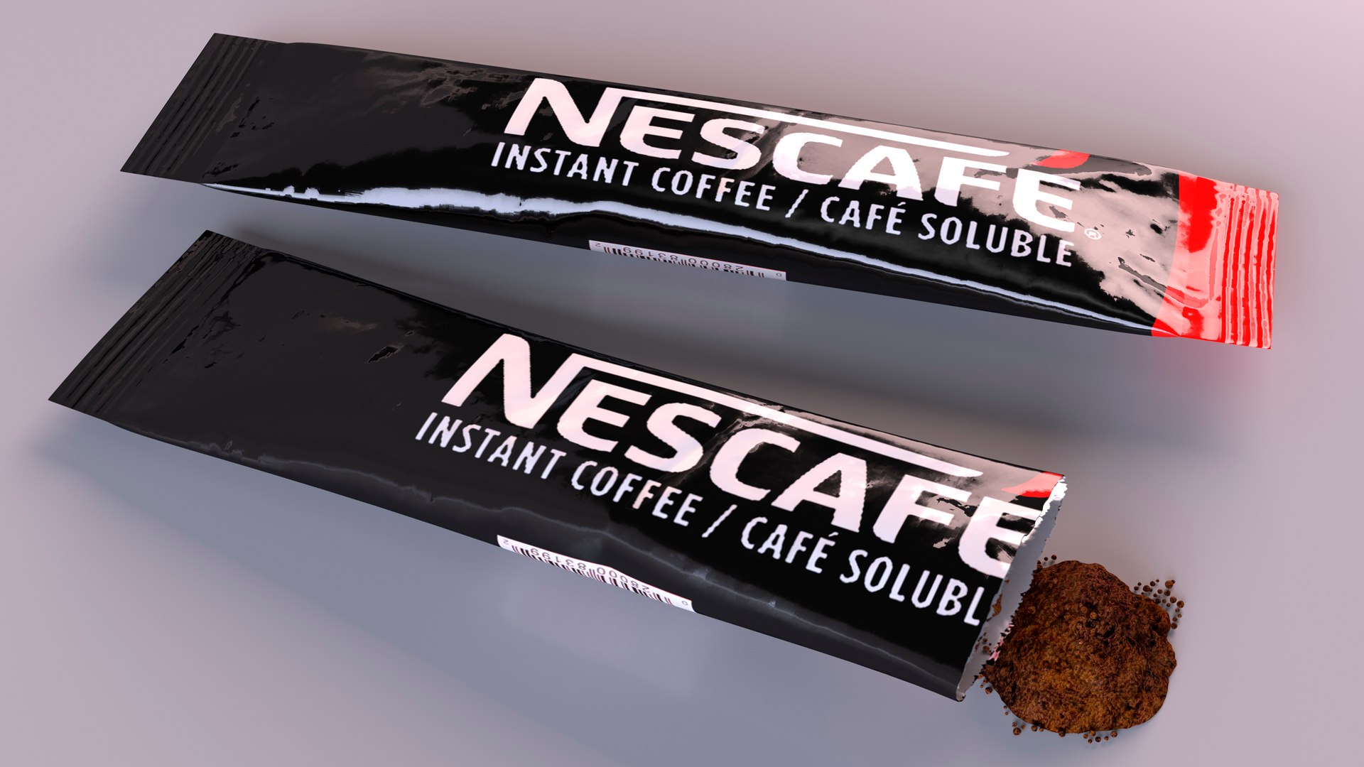 3D Model Nescafe Clasico Stick - TurboSquid 2158787