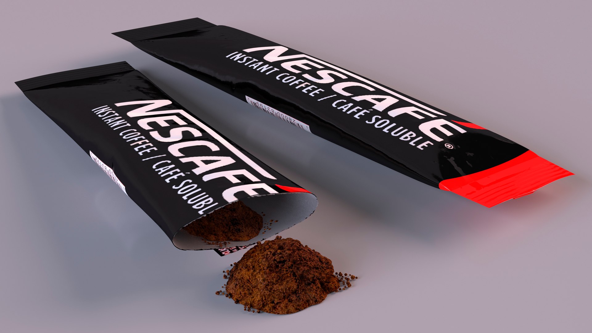 3D Model Nescafe Clasico Stick - TurboSquid 2158787