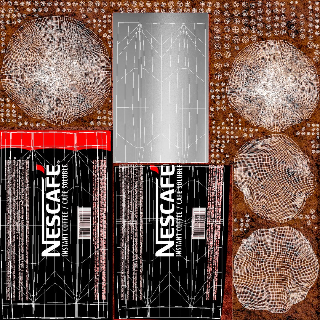 3D Model Nescafe Clasico Stick - TurboSquid 2158787