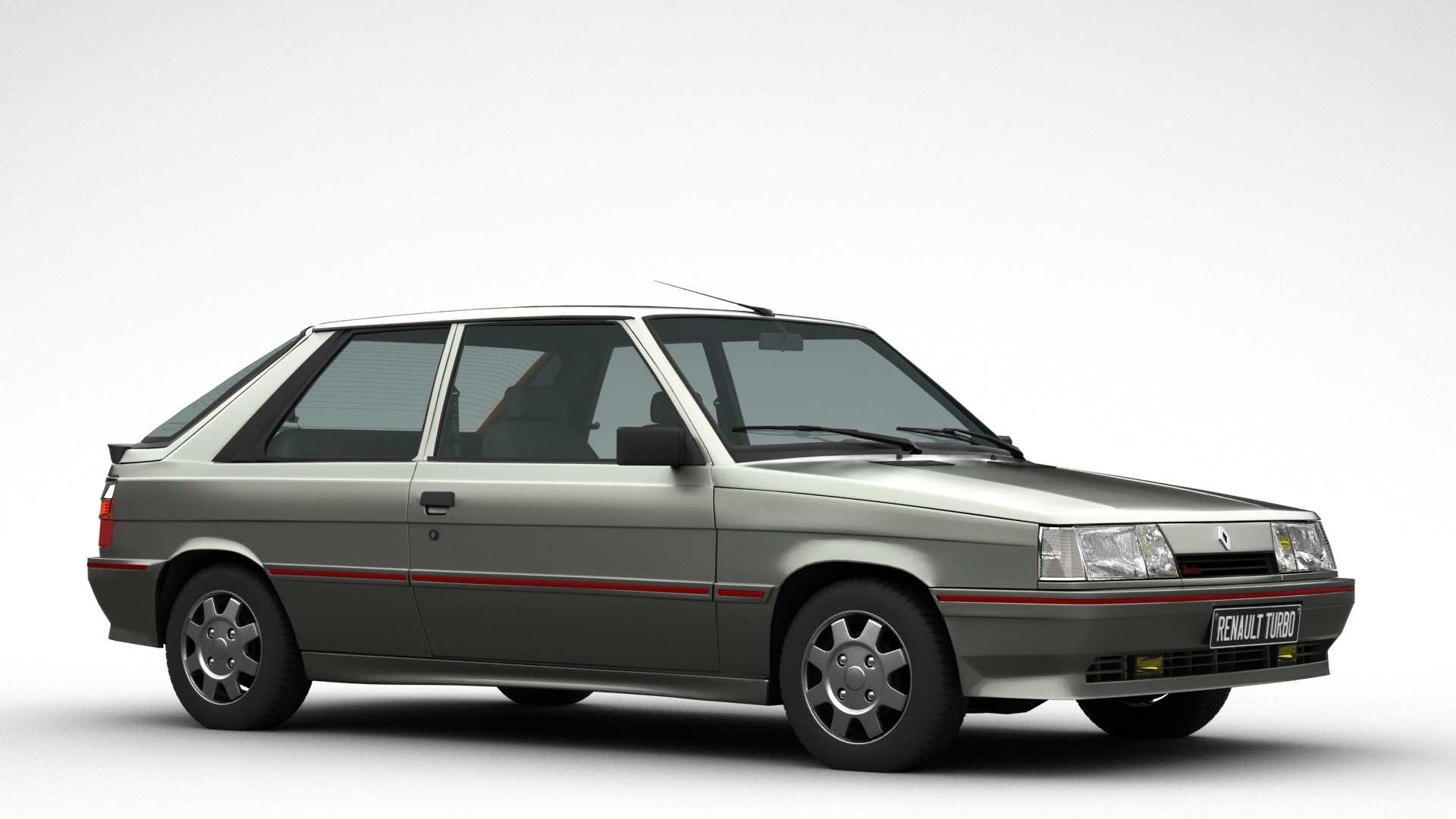 Renault 11 Turbo Coupe 3D Model - TurboSquid 2011002