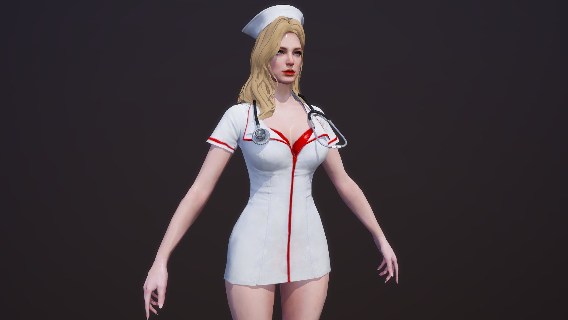 3D Model Female Nurse - TurboSquid 2147824