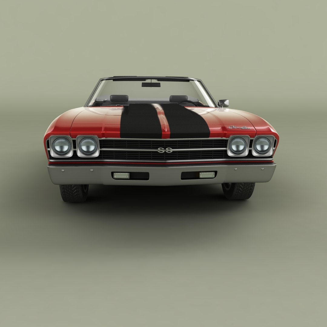 Chevrolet Chevelle Convertible 3ds