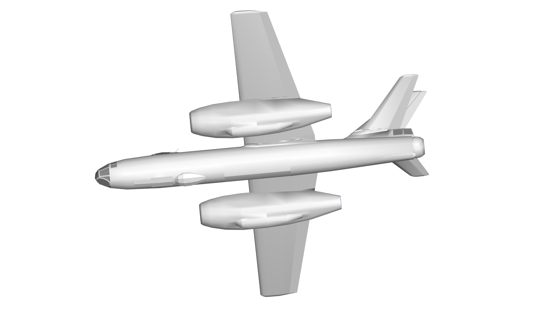 Ilyushin Il-28 3D - TurboSquid 1987393